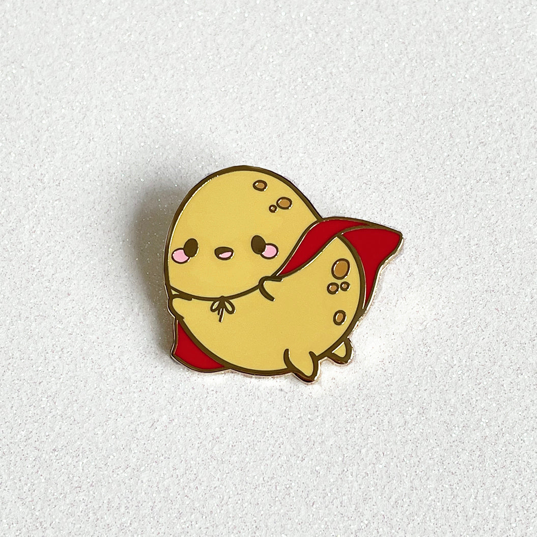 Food Buddies Super Potato Enamel Pin – Jennifayrie